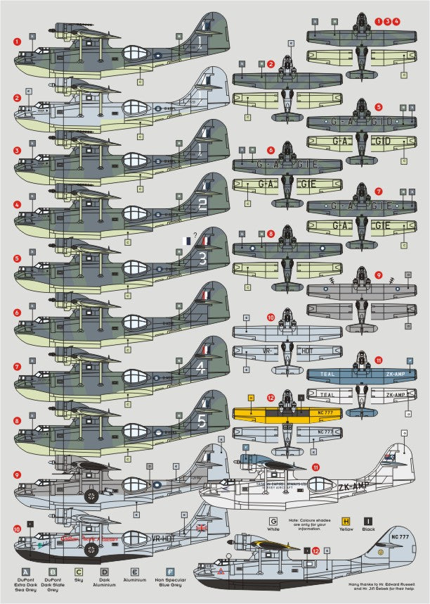 DKD72020 DK Decals 1/72 PBY Catalina Quantas Stars – Hobby Mania