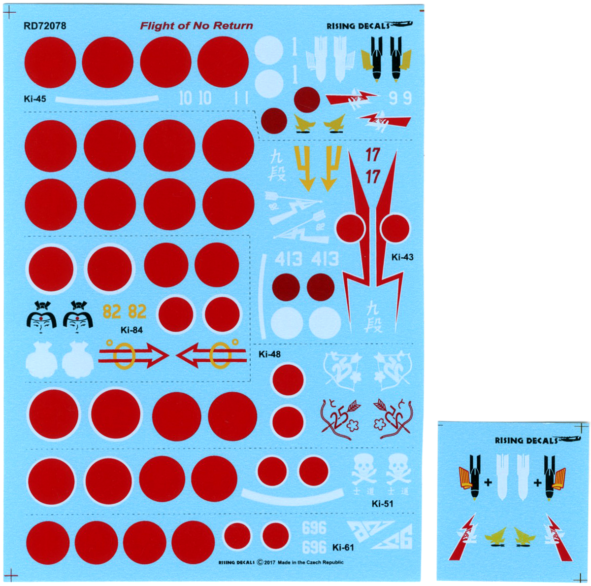 RD72078 Rising Decals 1/72 'Flight of No Return' – Hobby Mania
